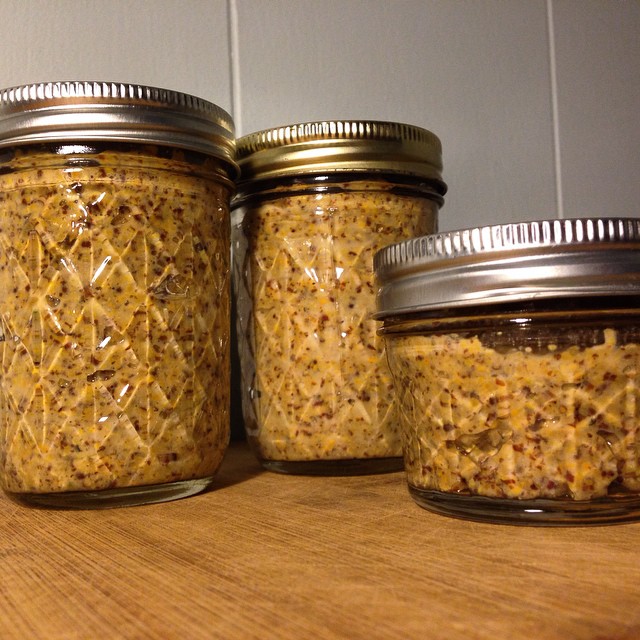 Lacto-fermented Whole Grain Mustard | Planted and Enchanted